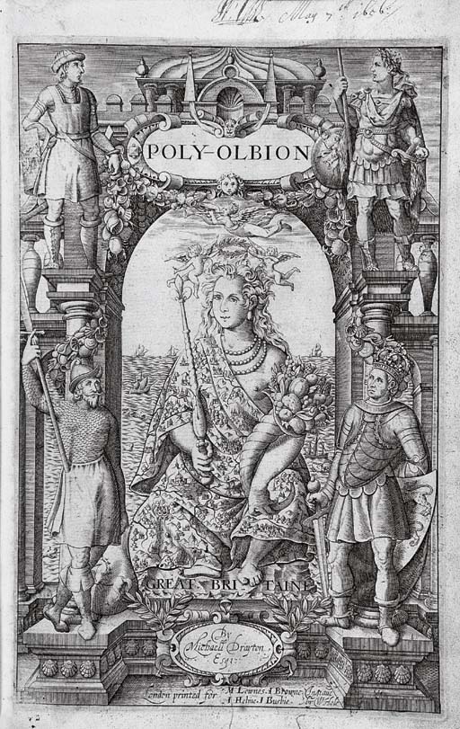 DRAYTON, Michael (1563-1631). A Chorographicall Description of all the ...