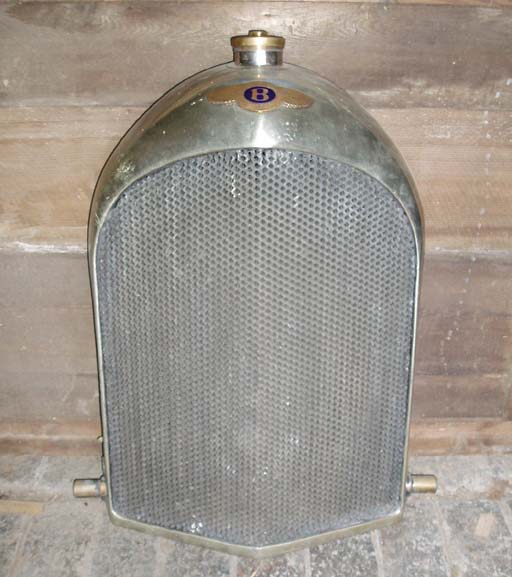 Bentley 3 Litre 'Blue Label' Radiator