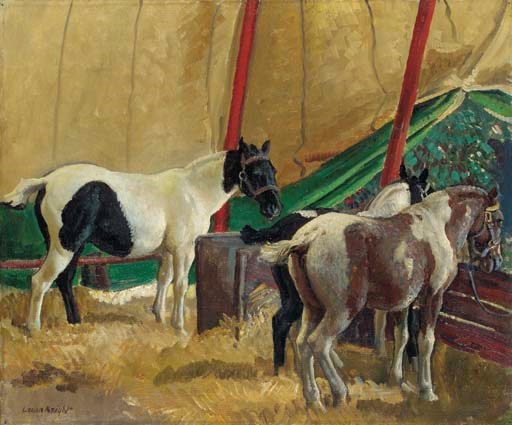 Dame Laura Knight, R.A., R.W.S. (1877-1970) , Circus Ponies | Christie's