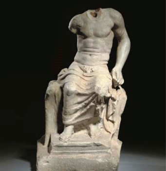 A ROMAN MARBLE SEATED MALE STATUETTE , 2ND-3RD CENTURY A.D. | Christie's