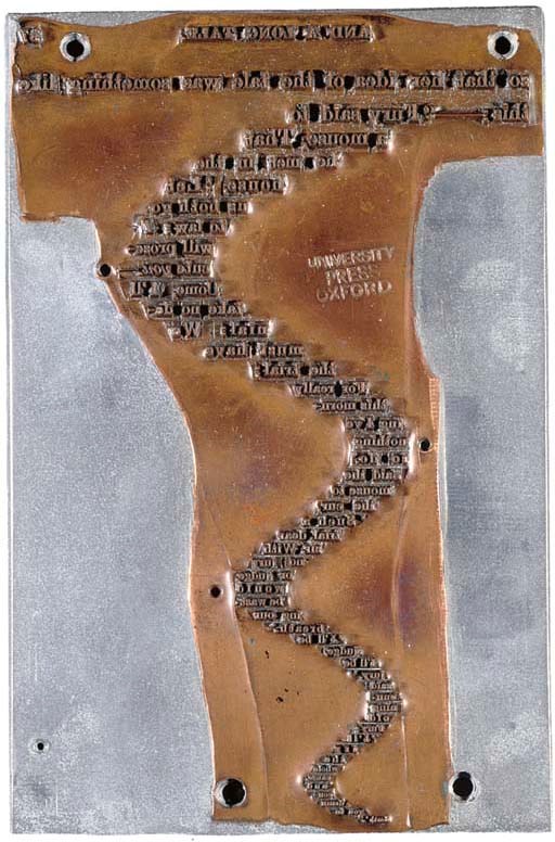 DODGSON, Charles Lutwidge ('Lewis Carroll') -- 'The Mouse's Tale ...