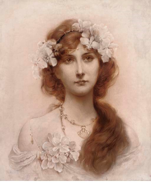 Philip Boileau (Canadian, 1864-1917) , A young beauty | Christie's
