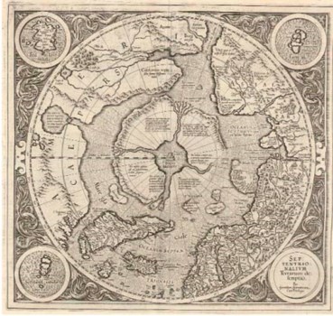 MERCATOR, Gerard (1512-94). Septentrionalium Terrarum descriptio ...