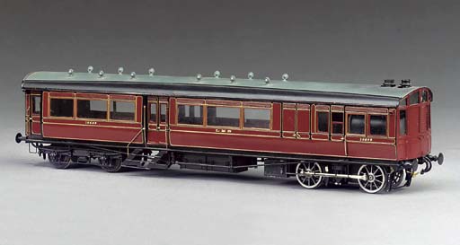 The LMS (ex-LNWR) Steam Railmotor No.10695,
