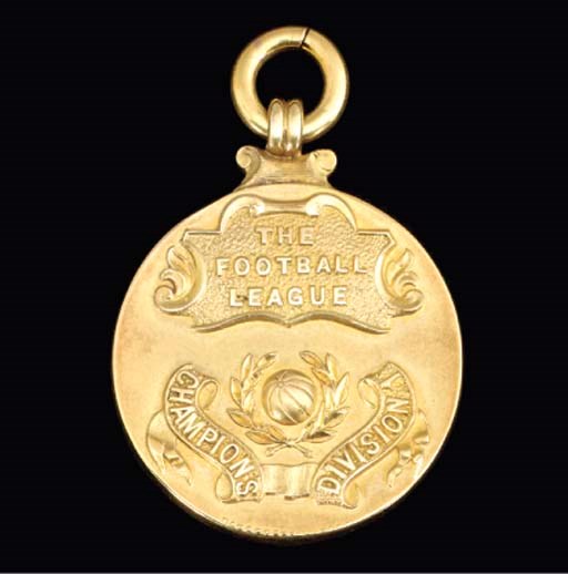 A 9CT GOLD DIVISION 1 LEAGUE CHAMPIONSHIP MEDAL | Christie's
