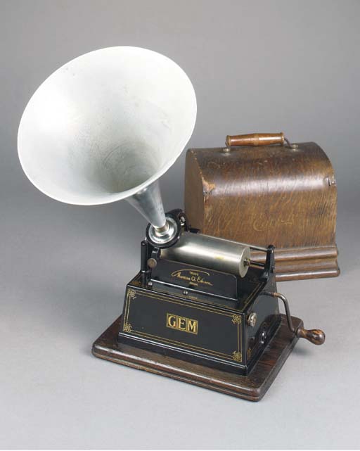 An Edison Gem Phonograph,
