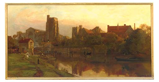 Harry Goodwin (1840-1925) , All Saints Church and the Bishop's Palace ...