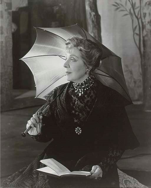 ANGUS MCBEAN , Edith Evans in 'All's Well that Ends Well', 1959 ...