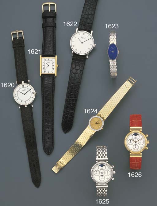 IWC. A LADY'S STAINLESS STEEL CHRONOGRAPH WRISTWATCH WITH DATE ...