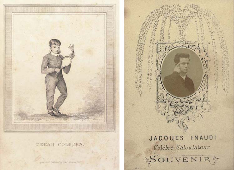 [HUMAN COMPUTERS MENTAL CALCULATION]. COLBURN, Zerah (1804-1839). A ...