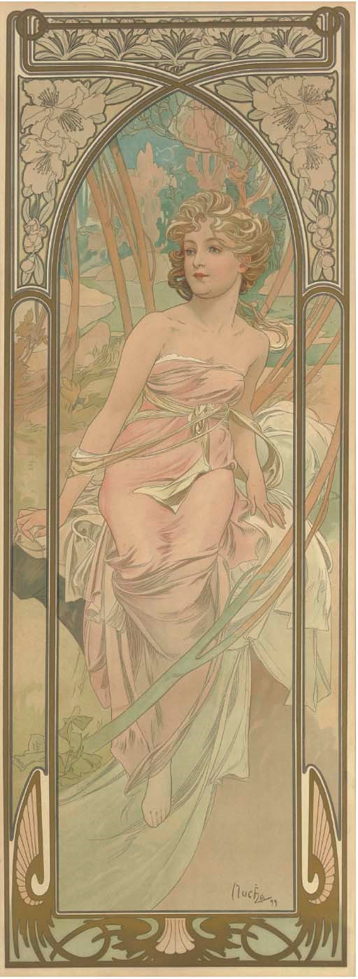 Alphonse Mucha , 'EVEIL DU MATIN', DESIGNED 1899 | Christie's
