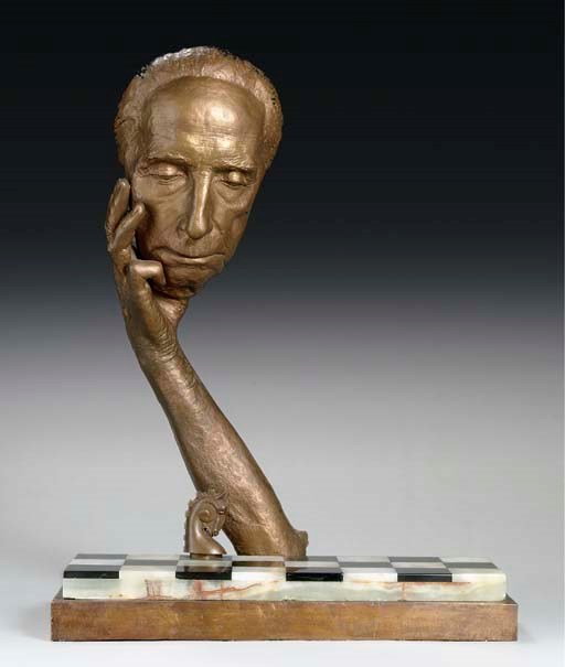 Marcel Duchamp (1887-1968) , Marcel Duchamp moulé vif | Christie's