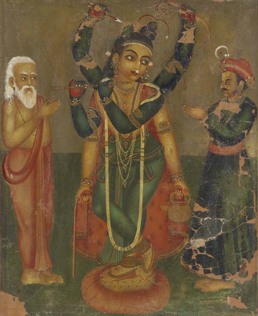 Lord Chaitanya in his divine form