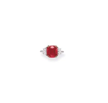 A RUBY AND DIAMOND RING, BY TIFFANY & CO. | Christie's