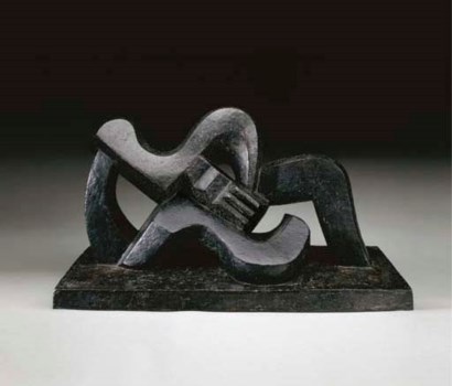 Jacques Lipchitz (1891-1973) , Femme couchée à la guitare | Christie's