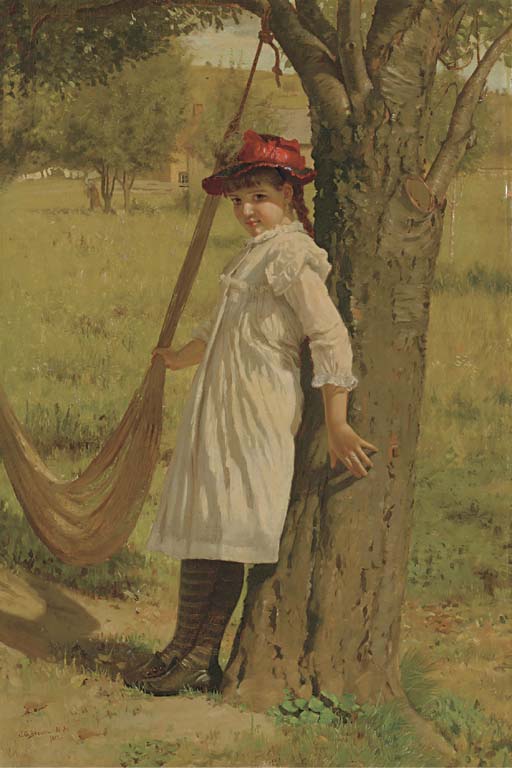 Louis Comfort Tiffany (1848-1933) , Boys Fishing | Christie's