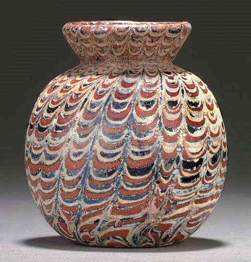 A BYZANTINE GLASS JAR , CIRCA 6TH CENTURY A.D. | Christie's