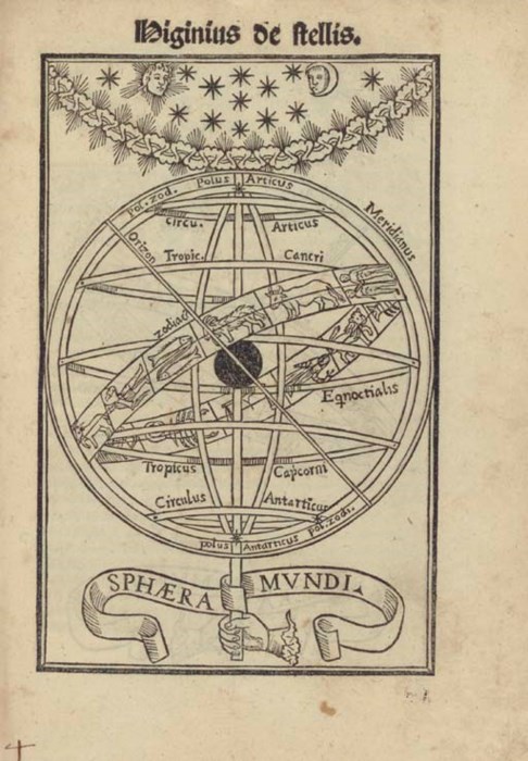 HYGINUS, Caius Julius (fl. 2nd century, attributed to). Poeticon ...