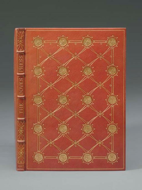 DOVES PRESS --Thomas James COBDEN SANDERSON (1840-1922). Catalogue ...