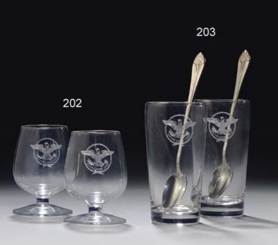 A set of four brandy inhalers for the S.S. United States | Christie's