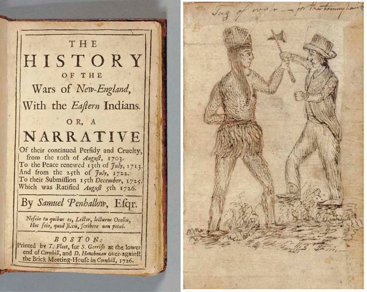 PENHALLOW, Samuel (1665-1726). The History of the Wars of New-England ...