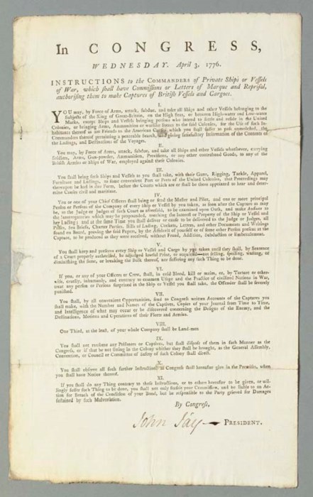 JAY, John (1745-1829), Signer, co-author of The Federalist Papers ...