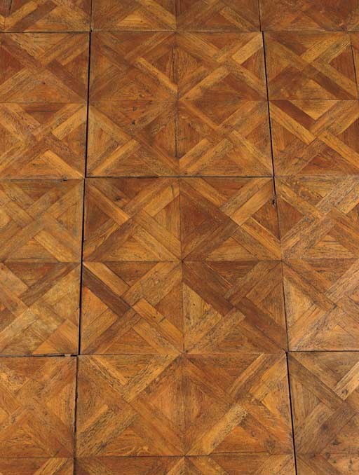 A GERMAN OAK PARQUET FLOOR , 19TH CENTURY | Christie's