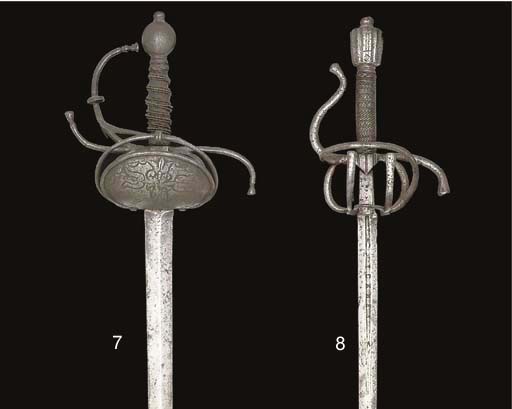 A RAPIER, SPANISH OR NEAPOLITAN