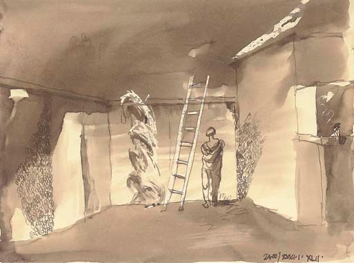 Keith Vaughan (1912-1977) , Midnight, Codford | Christie's