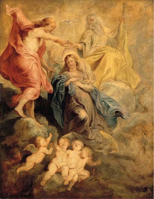 Sir Peter Paul Rubens (Siegen 1577-1640 Antwerp) , The Coronation of ...