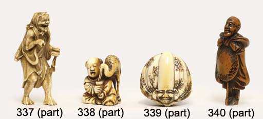 THREE NETSUKE