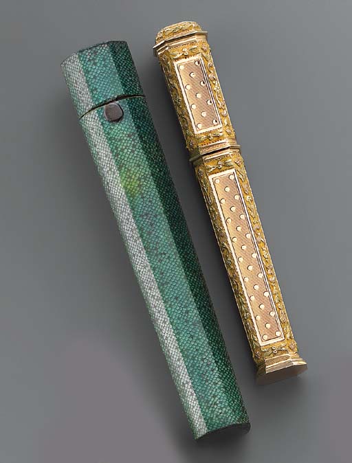 A VERY FINE LOUIS XV FOUR-COLOUR GOLD SNUFF-BOX , BY JEAN-BAPTISTE ...