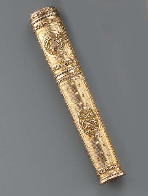 A VERY FINE LOUIS XV FOUR-COLOUR GOLD SNUFF-BOX , BY JEAN-BAPTISTE ...