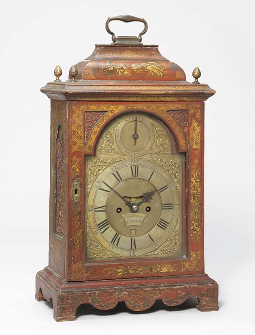 A Regency mahogany and ebonised striking table clock , HATTON & HARRIS ...
