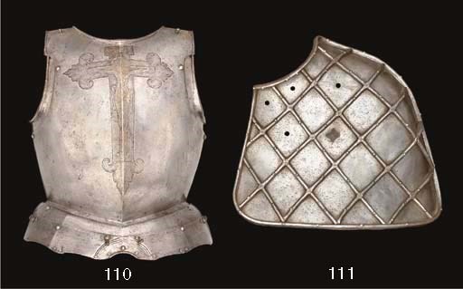 A GERMAN BREAST-PLATE , CIRCA 1560-70 | Christie's