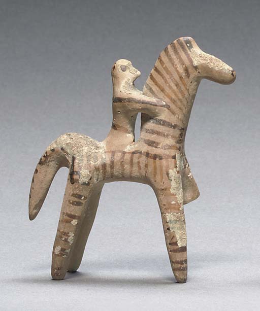 A EUROPEAN NEOLITHIC POTTERY STEATOPYGOUS IDOL , CIRCA 5TH MILLENNIUM B ...