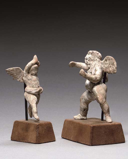 A EUROPEAN NEOLITHIC POTTERY STEATOPYGOUS IDOL , CIRCA 5TH MILLENNIUM B ...