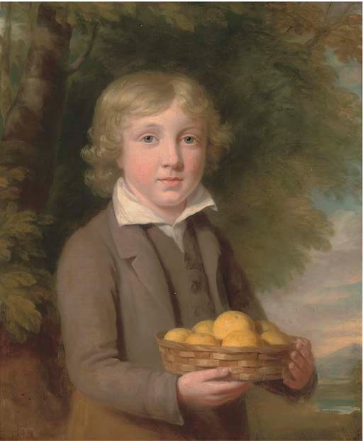 Follower of Sir William Beechey (British, 1753-1839) , Portrait of a ...