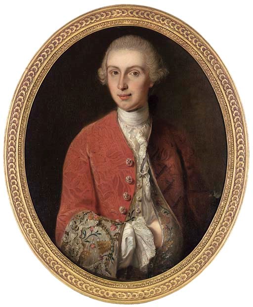 Studio of Philippe Mercier (1689-1760) , Portrait of a gentleman, half ...