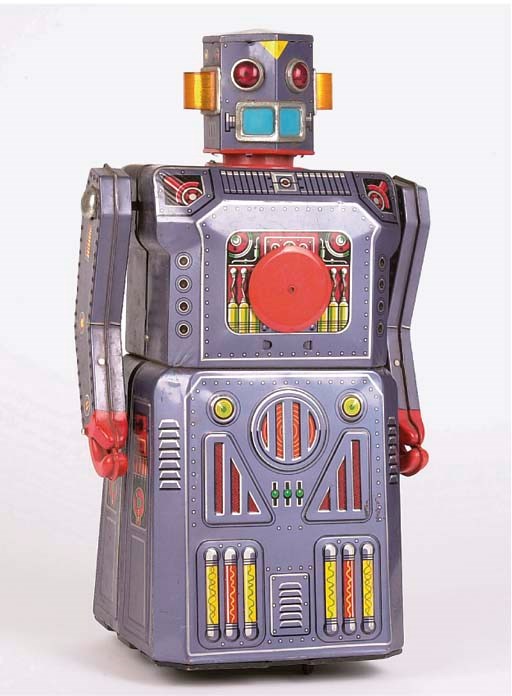 A MASUDAYA BATTERY OPERATED TARGET ROBOT | Christie's