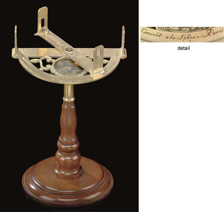 An 18th-Century French brass graphometer, | Christie's