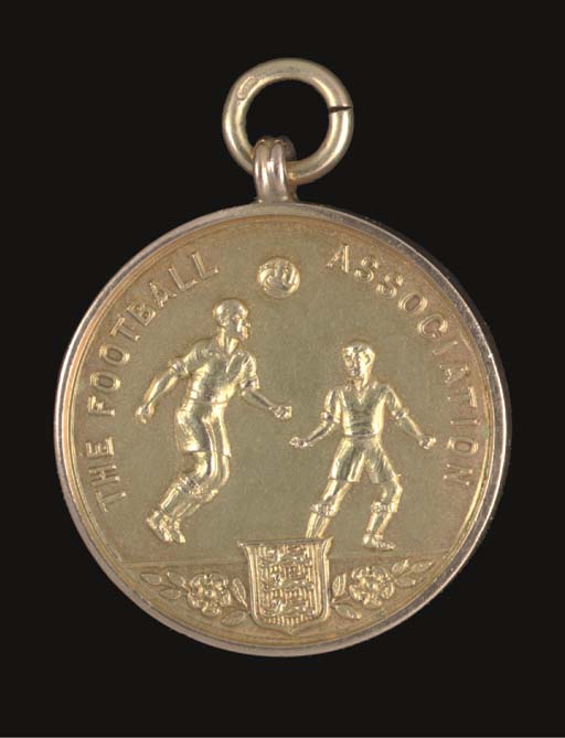 A 9CT GOLD 1951 F.A.CUP RUNNERS-UP MEDAL | Christie's