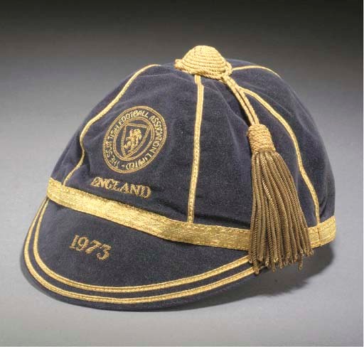 A BLUE SCOTLAND V. ENGLAND INTERNATIONAL CAP, 1973 | Christie's