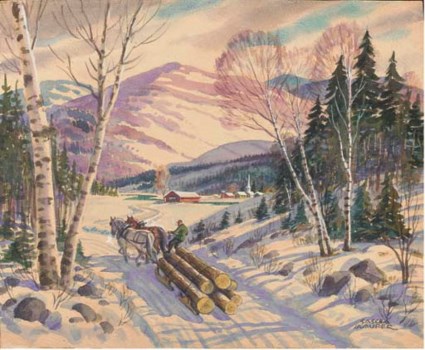 MAURER, Sascha (1897-1961) , LOGGING | Christie's