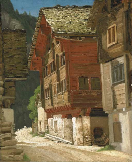 AUGUST WECKESSER (1821-1899) , Faido | Christie's