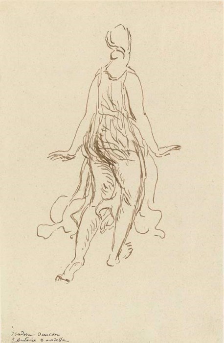Emile-Antoine Bourdelle (Montauban 1861-1929 Le Visinet) , Isadora ...