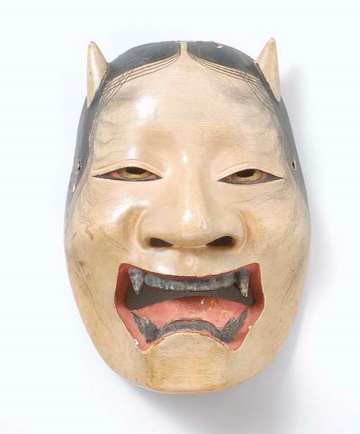 Noh Mask of Namanari , EDO PERIOD (19TH CENTURY) | Christie's