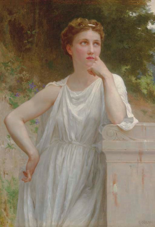 Guillaume Seignac (French, 1870-1924) , A Wistful Moment | Christie's
