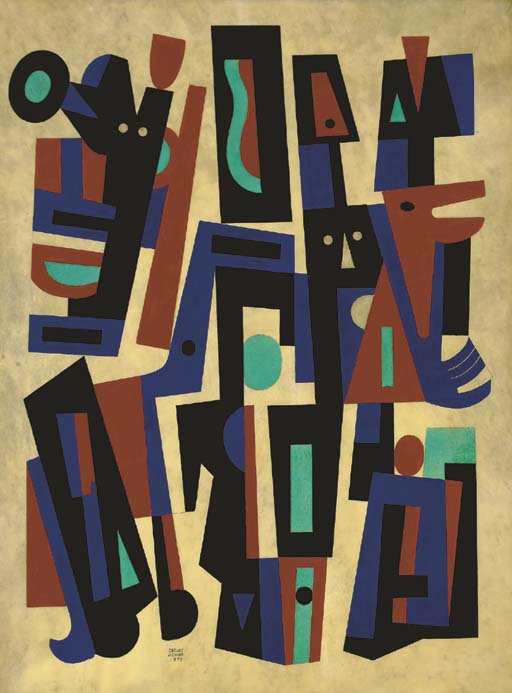 Carlos Merida (Guatemalan 1891-1984)