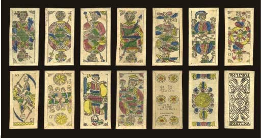 Tarocchini of Bologna, circa 1850, Bologna, Gaetano Provasi, 62 of 62 ...